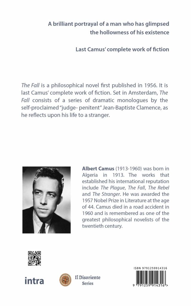 Albert Camus, "The Fall" - Edizioni Intra