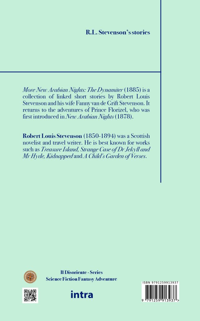 Robert Louis Stevenson, Fanny van de Grift Stevenson, "The Dynamiter ...